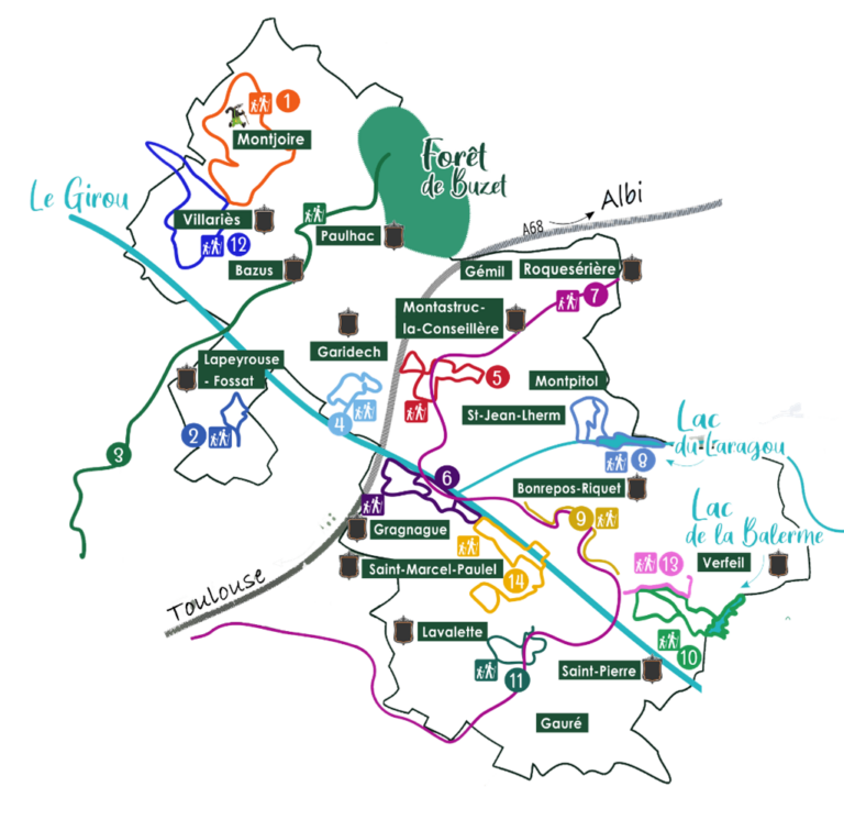 Boucles de randonnée - C3G